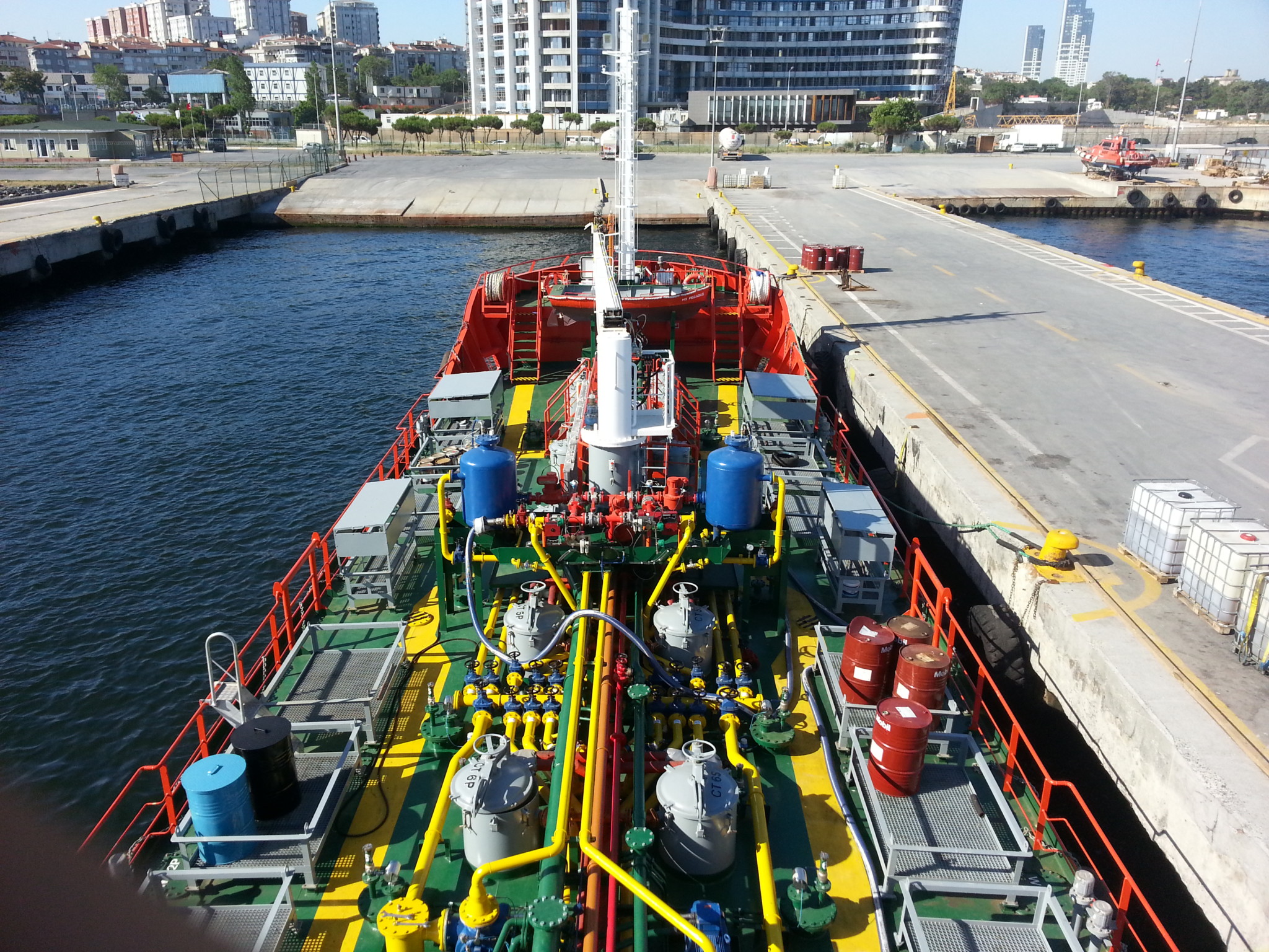 Mega Industry Control Systems | Projects Barge Loading Unloading