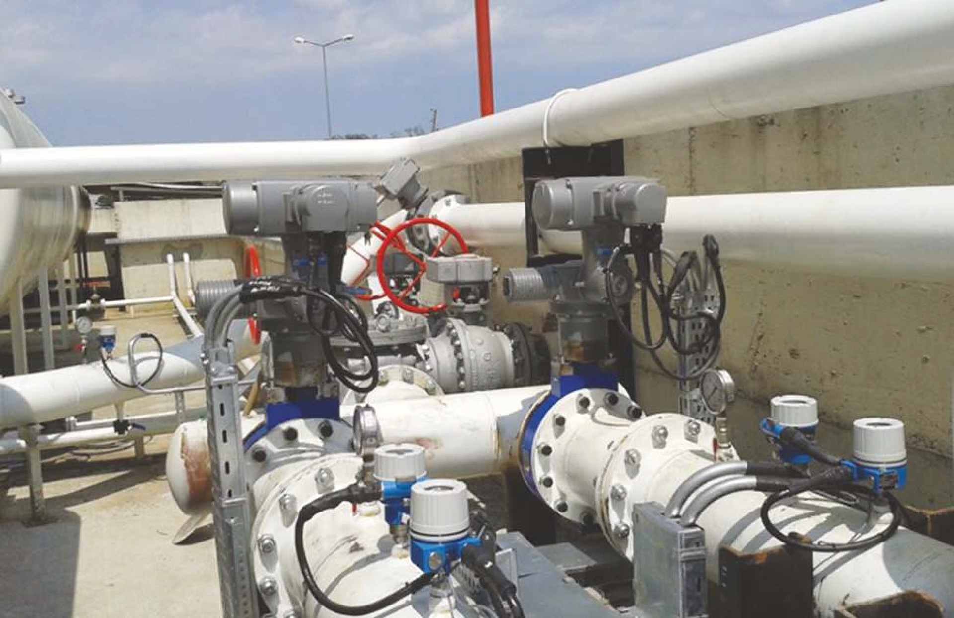 Mega Endustri Kontrol Sistemleri | ProjectsJettyLoadingUnloading